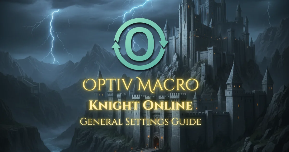Optiv Macro General Settings & Captcha Protection Guide